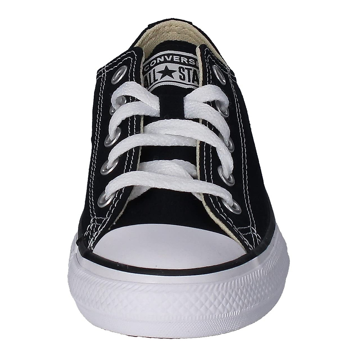 Converse unisex-child Chuck Taylor All Star Low Top Sneaker, Black, 2 M US Little Kid