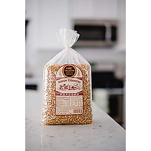 Amish Country Popcorn | 6 lb Bag | Popcorn Kernels | Small and Tender | Old Fashioned, Non-GMO and Gluten Free (6 Pound (Pack of 1), Baby Yellow)