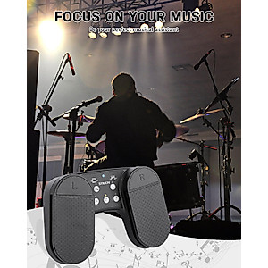 STRICH Wireless Page Turner Pedal for iPad, Rechargeable Music Page Turner Pedal, USB Silent Foot Pedal for Tablets Smartphones iPad Pro Multimedia Platforms PC, SPT-10