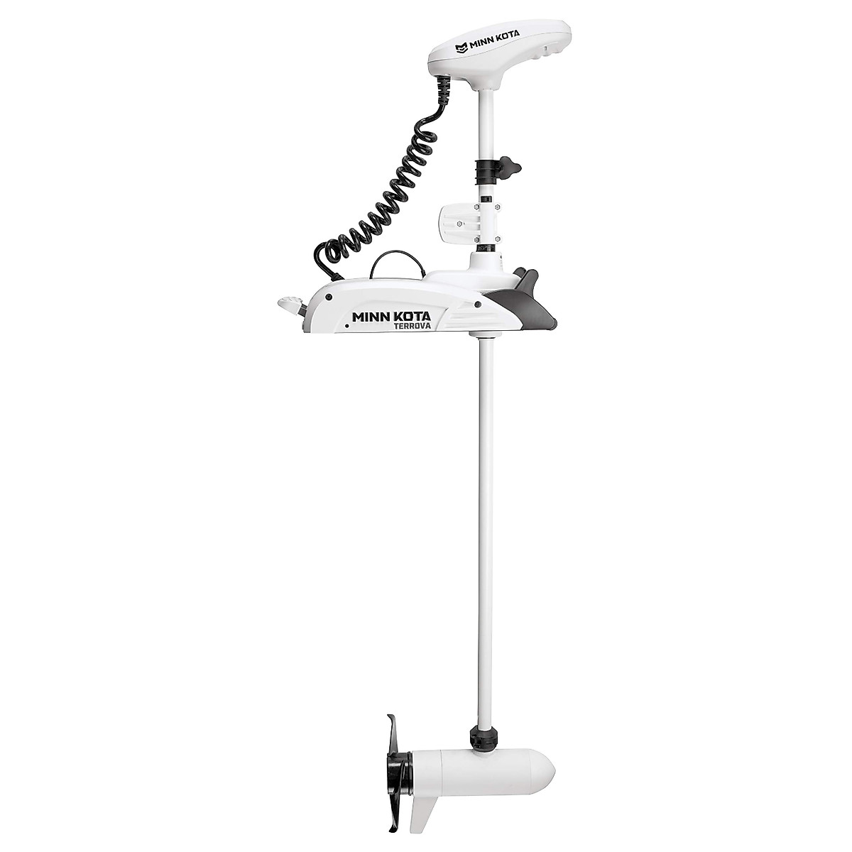 Minn Kota 1363762 Riptide Terrova Saltwater Electric-steer Bow-Mount Trolling Motor with Digital Maximizer & CoPilot, 80 lbs Thrust, 54" Shaft