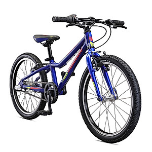 Mongoose Cipher Kids Mountain Bike Blue, 20-Inch