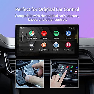 Wireless Android Auto Adapter, AA Dongle Convert Wired Android Auto to Wireless for Android Phone and Car 2016-2023, Easy Setup Compact