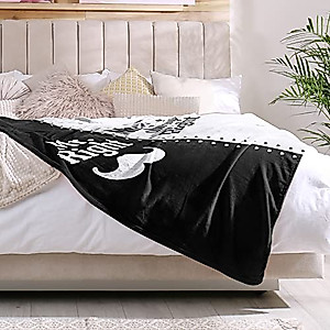 SKYFLUSH Mr. Right Mrs. Always Right Blanket,Wedding Engagement Gifts for Husband Wife Newlywed Couples Bride Groom Anniversary Bridal Shower