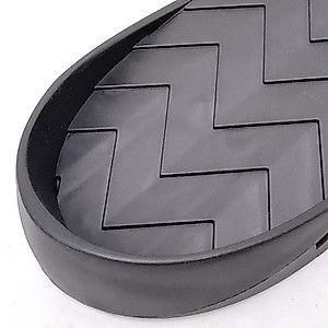 Set of 2Pcs Rowing Machine Foot Pedals 11.8x5inch Replacements Practical Easily Assembled and Store Fitness Equipment Accessories Anti Slip