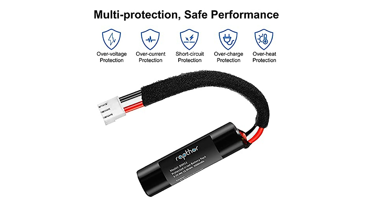 Rapthor 3500mAh Battery for Harman Kardon Onyx Studio 1-4