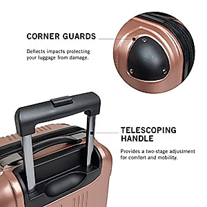 KENNETH COLE Out of Bounds, Rose Gold, 24-Inch Checked