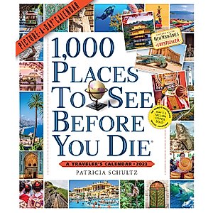 1,000 Places to See Before You Die Picture-A-Day Wall Calendar 2023: A Traveler's Calendar