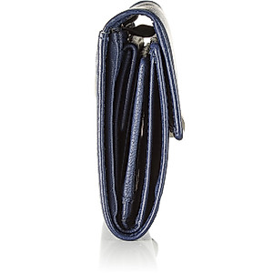 Mandarina Duck Women's Hera 3.0 Wallet, Dress Blue, 10x21x28.5 cm (B x H x T)