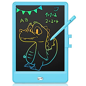 KOKODI LCD Writing Tablet 8.5-Inch Colorful Doodle Board, Electronic Drawing Tablet Drawing Pad for Kids, Educational and Learning Kids Toys Gifts for 3 4 5 6 7 Year Old Boys and Girls(Blue)