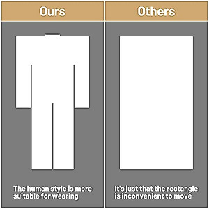 Amviner Pack of 10 PE Sauna Bath Suit Plastic Body Wraps