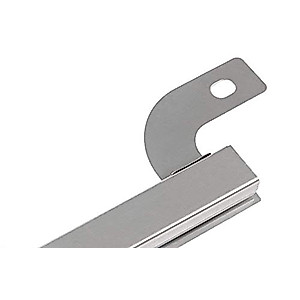 Adviace 7 9/16 inch Grill Carryover Crossover Tubes for Brinkmann Grill Replacement Parts 810-2410-S, 810-4580-S, Stainless Steel Crossover Channels for Brinkmann, Members Mark Grill (3-Pack)