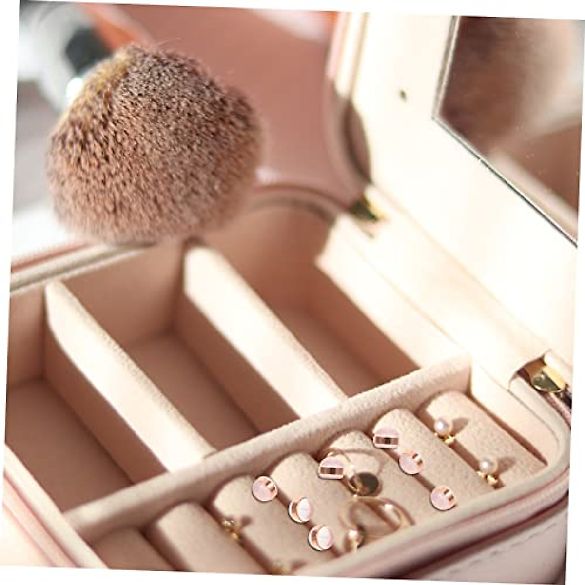 VILLCASE 90 pcs Hamburger earplugs Clear Earrings Secure Earring Backs Earrings Back Clip Safety Earring Backs Jewelry Earring Stoppers Ear Plugs Silicone Jacket Perforation Silica Gel