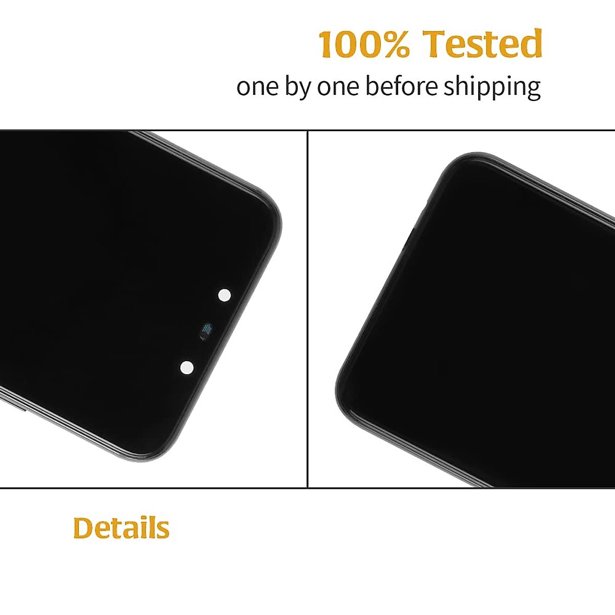 Compatible with Huawei Mate 20 Lite SNE LCD Display Screen Replacement,for Huawei Mate 20 Lite SNE LX1 LX2 LX3 Display LCD Panel Repair Parts Kit,with Tempered Glass+Tools(Black) (Black with Frame)