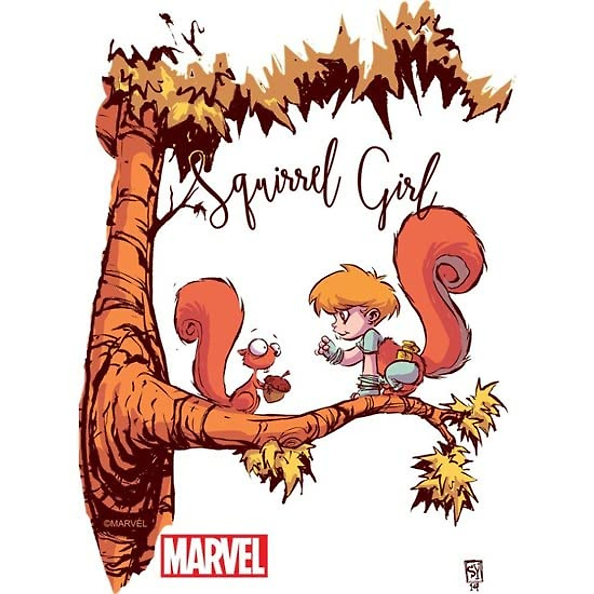 CafePress Squirrel Girl Branch Mug Ceramic Coffee Mug, Tea Cup 11 oz