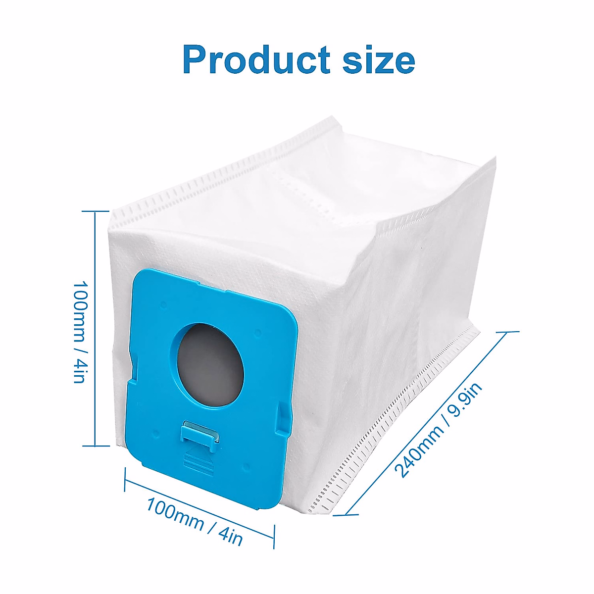 NTSUMI Dust Bags Replace VCA-ADB95 VCA-ADB953 Fit for Samsung BESPOKE Jet Cordless Stick Vacuum Cleaner Replace VS20A95923B/AA VS20A95923N/AA VS20A95923W/AA, 10Pack