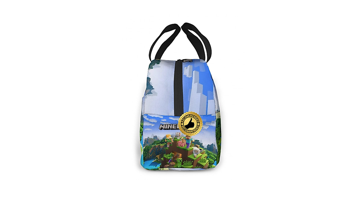 ZDINHNFO Game Lunch Box - Insulated Meal Tote Bag