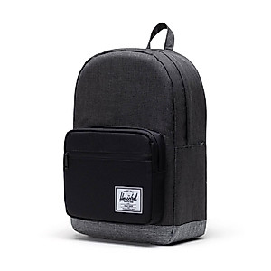 Herschel Classics | BackpacksPop Quiz, Black Crosshatch/Black/Raven Crosshatch, One Size
