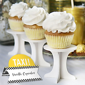 Big Dot of Happiness NYC Cityscape - New York City Party Tent Buffet Card - Table Setting Name Place Cards - Set of 24