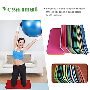 Yoga Knee Pad Cushion Exercise Knee Pad Fitness Knee Mat Eliminate Pain During Yoga Or Exercise Non-slip Moisture-resistant Yoga Mat For Plank Pilates Exercise For Knees, Wrists, Elbows 1pc