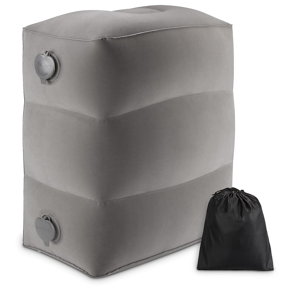 Maliton Inflatable Travel Foot Rest Pillow, Kids Airplane Bed