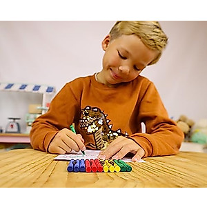 CrayonKing 25 Sets of 4-Packs in Cello (100 total bulk Crayons) Restaurants, Party Favors, Birthdays, School Teachers & Kids Coloring Non-Toxic Crayons