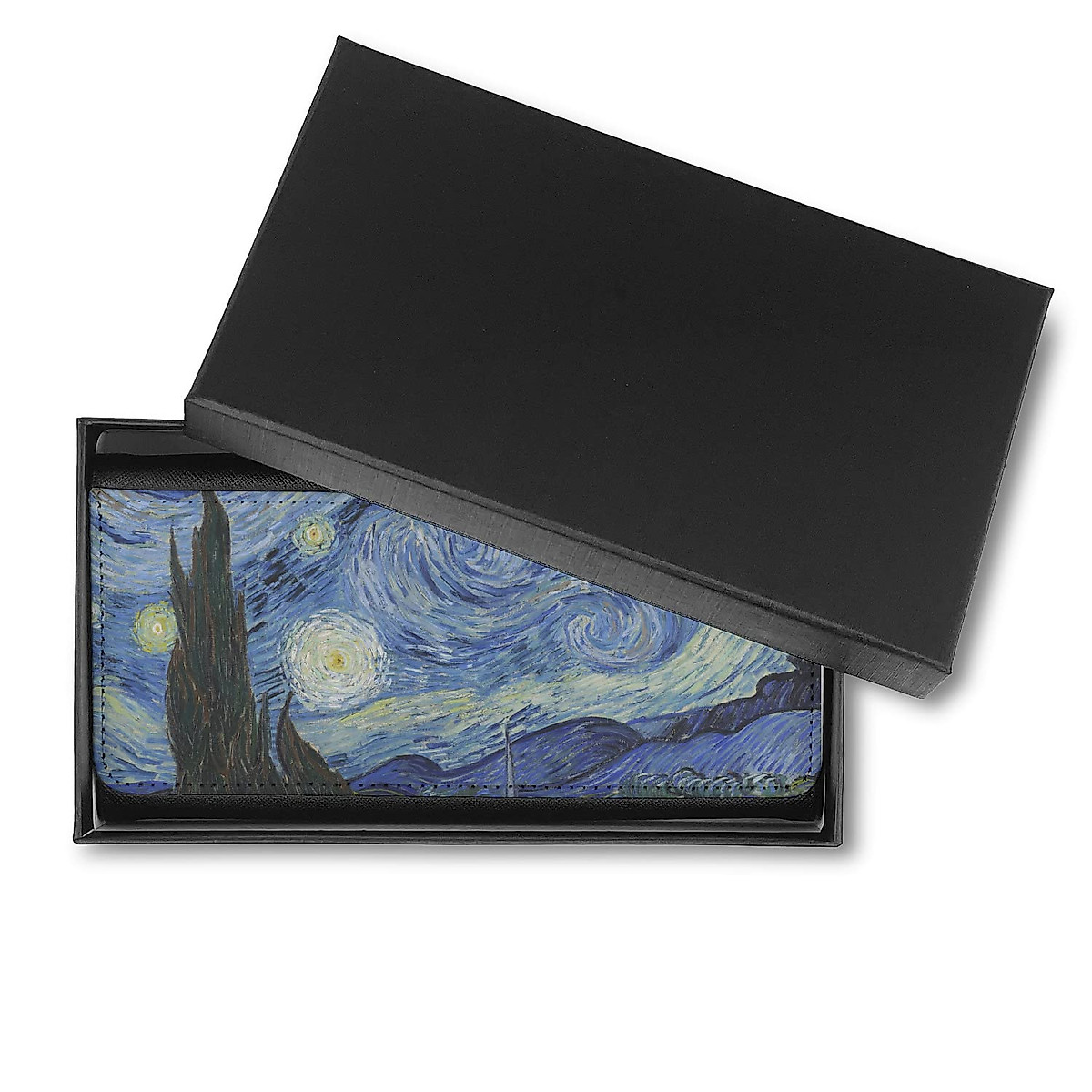The Starry Night (Van Gogh 1889) Leatherette Ladies Wallet