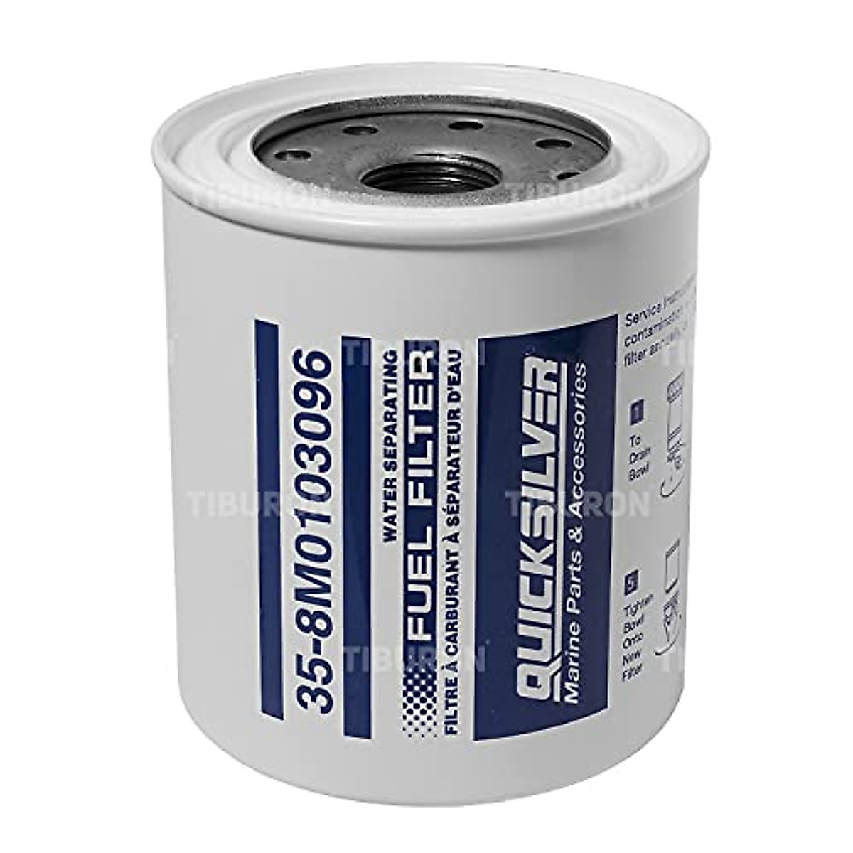 Mercury - Mercruiser 35-8M0103096; Water Separator Fuel Filter 1 In 10-Micron Mz Made by Mercury - Mercruiser