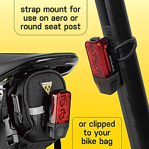 Topeak TaiLux 25 USB Tail Light, Rechargeable