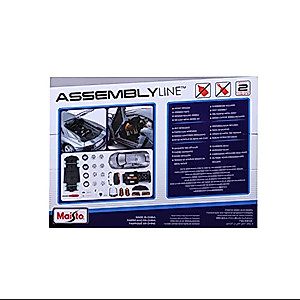 Maisto 1:24 Scale Assembly Line Lamborghini Aventador LP 700-4 Diecast Model Kit (Colors May Vary)