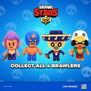 P.M.I. Brawl Stars Action Figures | Two of Four 6.5-Inch-Tall Collectibles | Brawl Stars Toys, Gift for Video Gamer | Poco and Bo | Officially Licensed Toy Figure – Articulated Figures