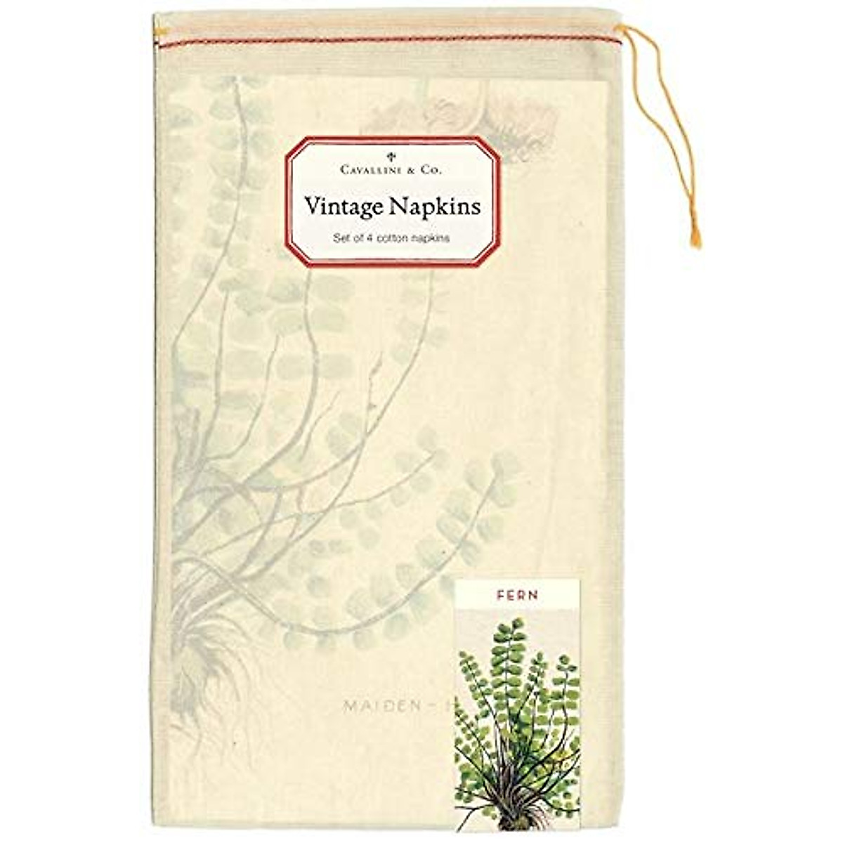 Ferns Cloth Napkin - Set of 4