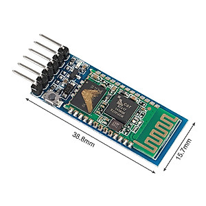 2PCS HC-05 HC 05 Bluetooth Module RF Wireless Bluetooth Transceiver Master Slave Integrated Serial Port Communication BT Module