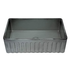 ALFI brand ABCO3320SB Kitchen Sink, Concrete