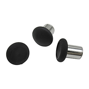 Gxcdizx Black 6 in 1 Elite Series 2 Metal Mod Swap Thumbsticks Joysticks, Magnetic Analog Stick Grips Replacement for Xbox One Elite Controller Series 2
