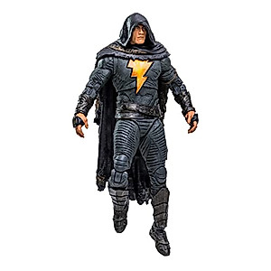 McFarlane Toys DC Black ADAM Movie 7IN Figures - Black ADAM with Cloak