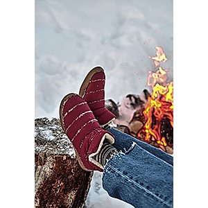 Dearfoams Women's Dara Nylon Sport Lounge Bootie Slipper, Black, Large