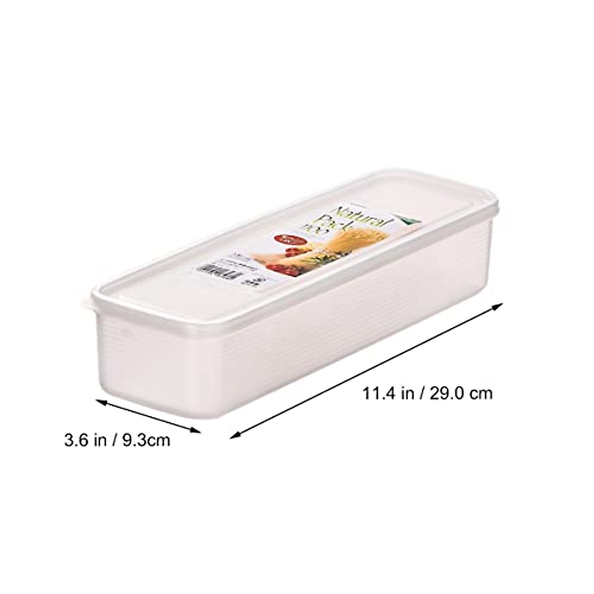 Cabilock Storage Drawers Storage Drawers 2pcs Pasta Container Spaghetti Noodle Storage Spaghetti Keeper Box Kitchen Pantry Storage Noodle Storage Container Spaghetti Noodles Spaghetti Noodles