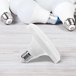 DOITOOL LED Light Bulb 24W E27, Flat Light Bulb UFO LED Lamp Incandescent Equivalent Energy Saving High Power Ceiling Light Bulb for Home Lighting, E27 Bulb Base UFO LED Light