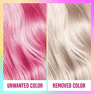 Punky Colour Off Hair Dye Remover Kit, Safely Removes Temporary, Semi-Permanent, Demi-Permanent, and Permanent Hair Colors, Easy and Gentle Hair Color Removal Solution