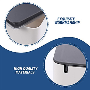 1pc Storage Box Plastic Tissue Case Dispenser Holder with Lid Dispenser Holder