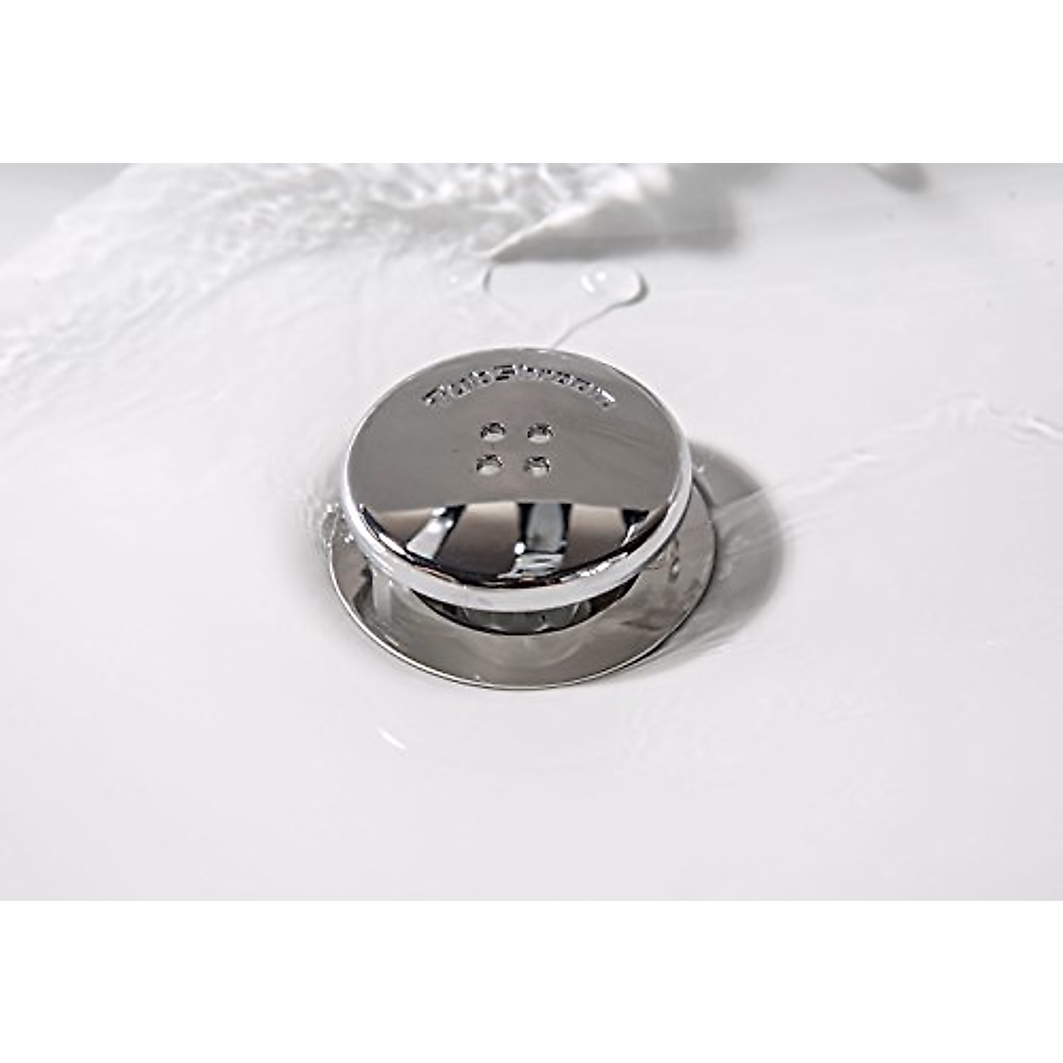 TubShroom and SinkShroom Drain Protectors Hair Catchers for Bathtubs and Sinks, Chrome