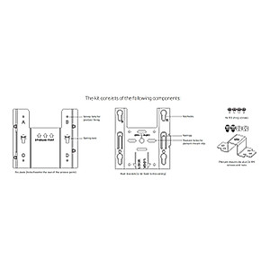 Sophos | APXZTCHCB APX Mounting Bracket kit for Plenum & Flat Ceiling Mount (for APX 320, 530, 740 only)