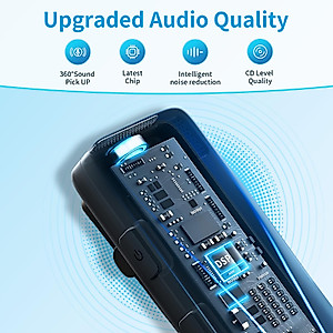 PILSAMAS Mini Wireless Lapel Lavalier Microphone for Android, iPhone 15 Pro Max - 2 Pack, 32H Battery, Noise Canceling - USB C Microphone, Clip On iPhone Microphone for Video Recording, Streaming