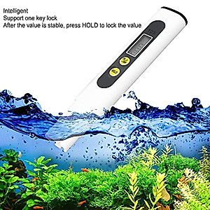 TDS Meter, 0 to 9990ppm Water Quality Test Pen, Accurate, Portable, Sensitive, Simple Operation for Aquaculture