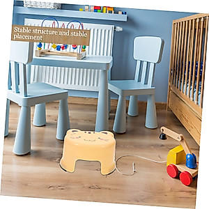 Cartoon Plastic Stool Portable Stool Chair Stool ' Step Stools Foot Stools Small Bathroom Step Sitting Stool Small Step Stool Stools for Bathroom Small Stool