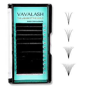 Eyelash Extension Supplies D Curl 0.05 Rapid Volume Lash Extensions Easy Fan 3D 4D 5D 6D 7D 10D Automatic Blooming Flower Lashes Self Fanning Lashes Russian Volume Individual Lashes （D-0.05,13-20mm）