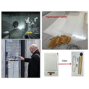 Multi Touch foil Film for 50Inch IR Touch Frame Window Display Capacitive Touch Switch for Interactive Touchscreen