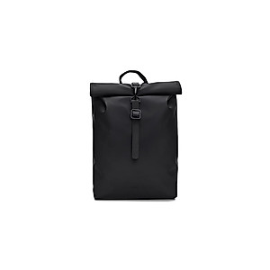 RAINS Rolltop Rucksack Mini (Black)