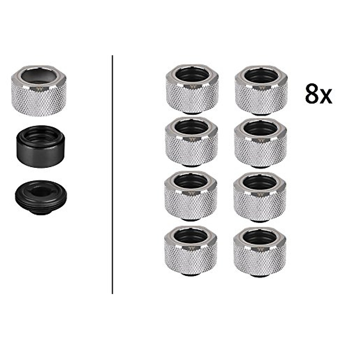 WATERCOOL.TT PACIF.M360 DIY Plus LIQ.COL.KIT(CL-W218-CU00SW-A)*2202