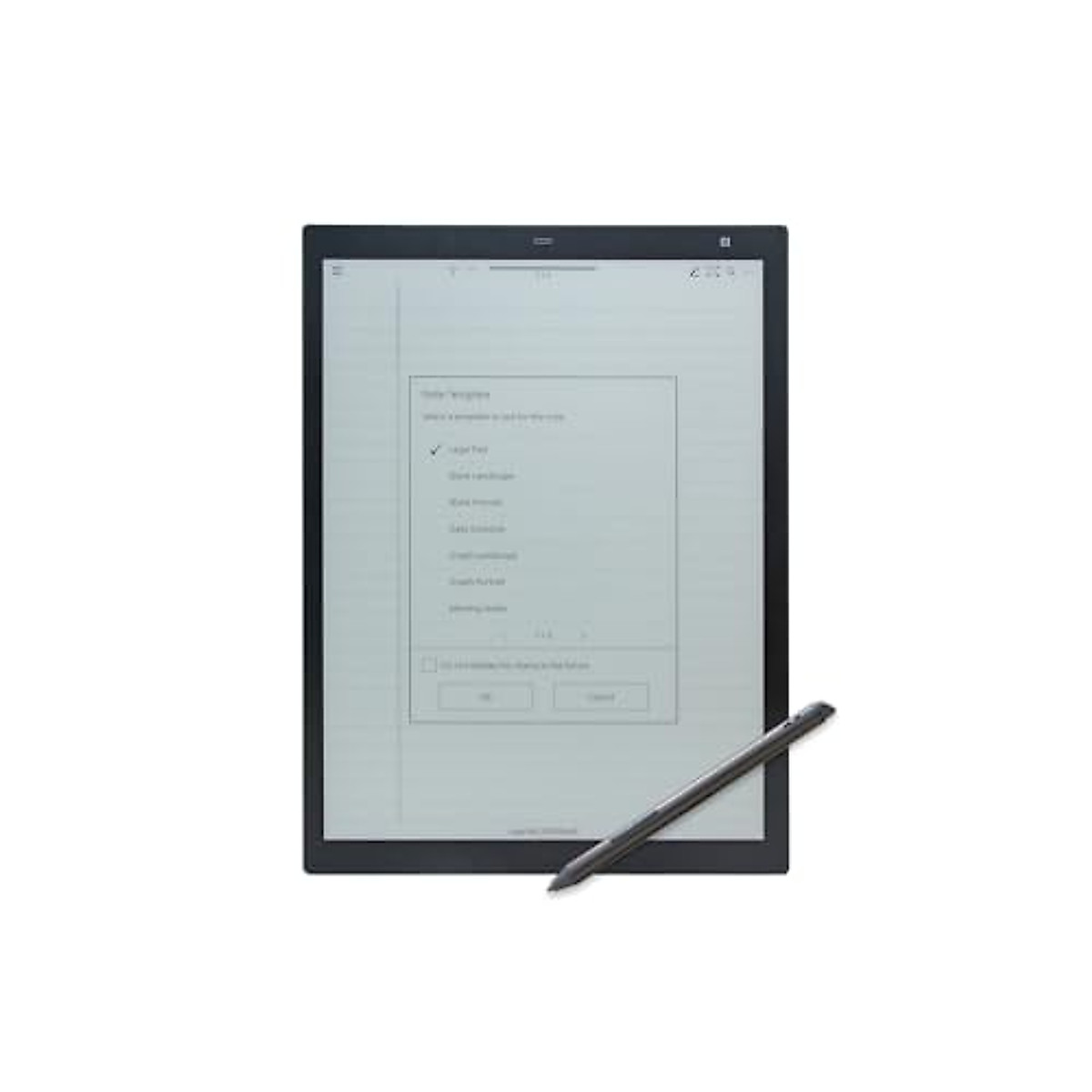 ENT-13T1 13.3” Digital Paper Tablet, Black